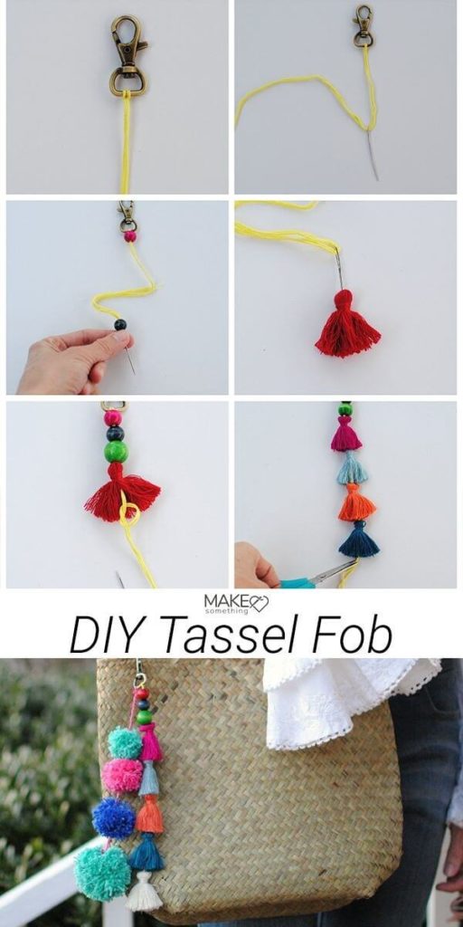 42 DIY Keychain Ideas: Easy Keychains & Tutorial