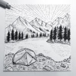 42 Easy Landscape Drawing Ideas For Beginners