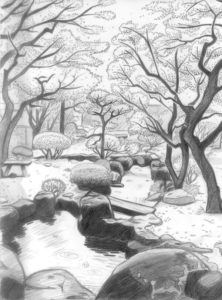 42 Easy Landscape Drawing Ideas For Beginners