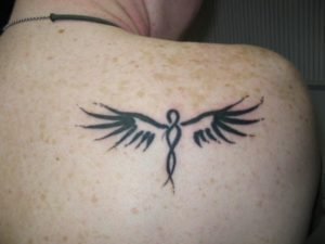 44 Beautiful Guardian Angel Tattoo Designs To Get Inked