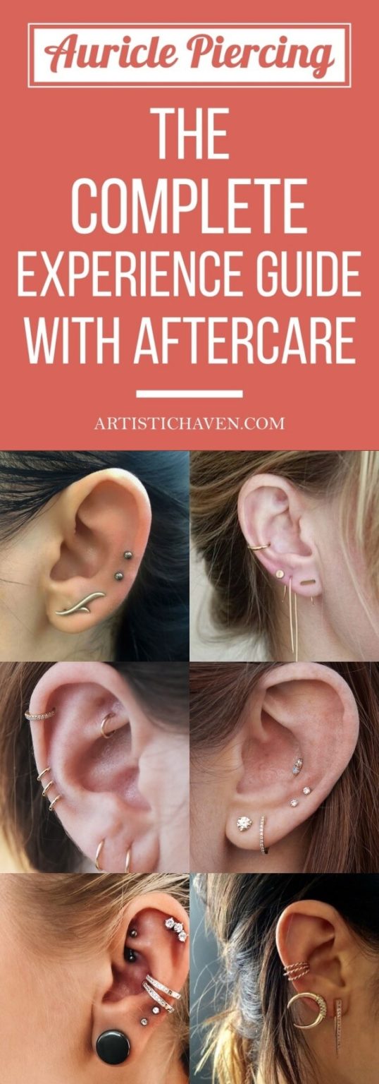 Auricle Piercing - The Complete Experience Guide With Aftercare