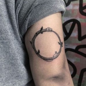 54 Ouroboros Tattoo Designs With Meaning And Ideas