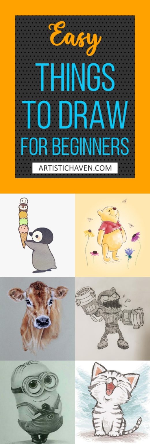 60 Easy Things To Draw For Beginners When Bored
