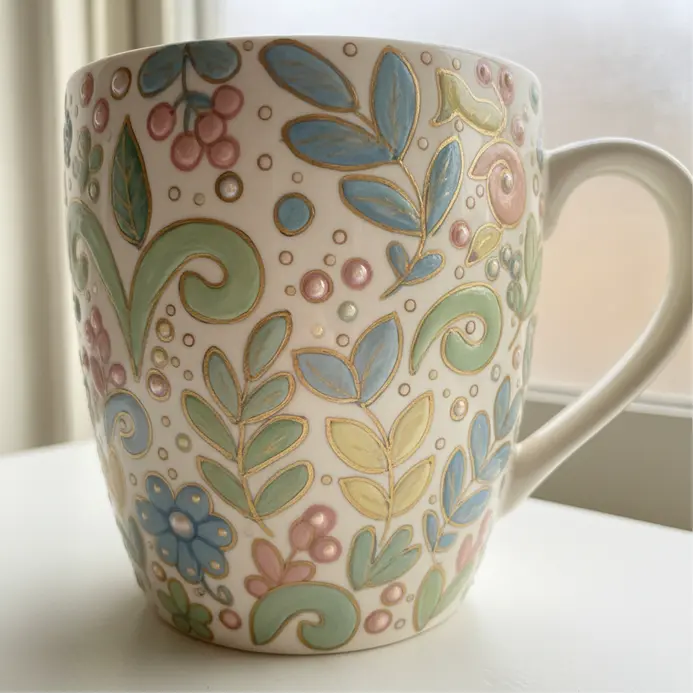 43 Easy Coffee Mug Painting Ideas for Beginners - Artistic Haven