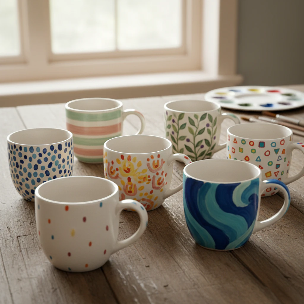 43 Easy Coffee Mug Painting Ideas for Beginners - Artistic Haven