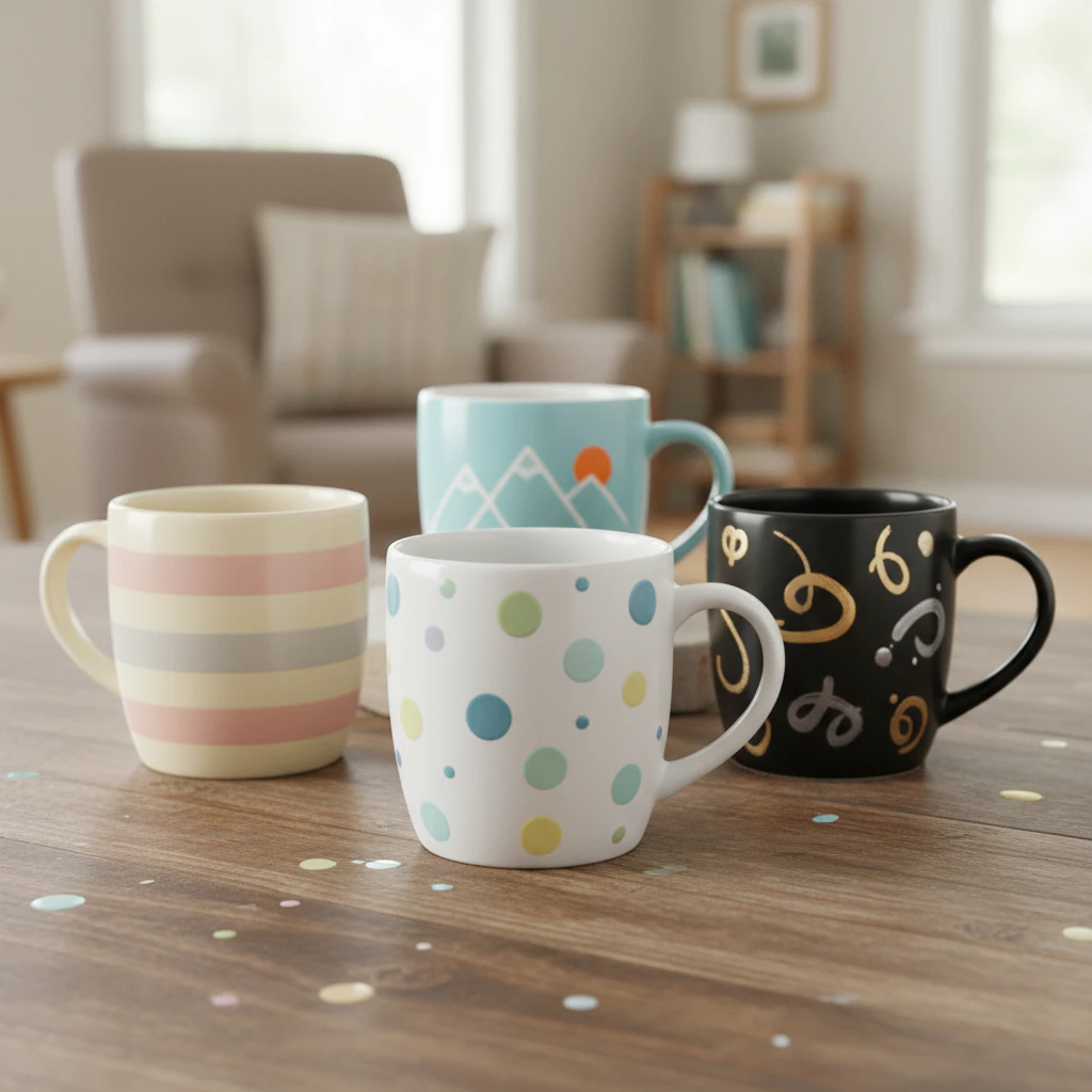 43 Easy Coffee Mug Painting Ideas for Beginners - Artistic Haven