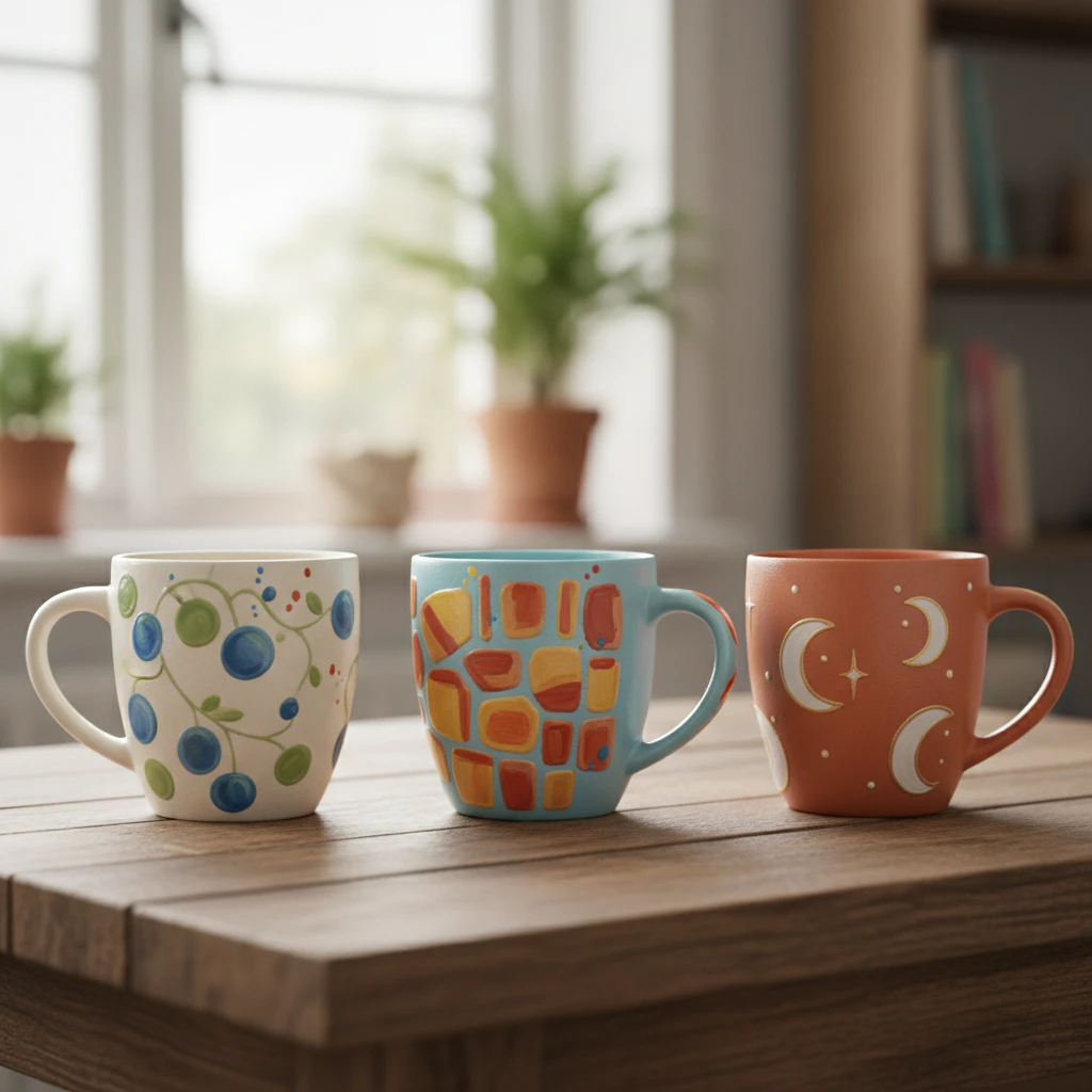 43 Easy Coffee Mug Painting Ideas for Beginners - Artistic Haven