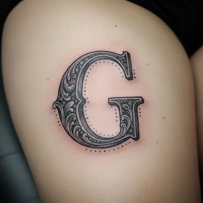 10 Letter G Tattoo Ideas - Artistic Haven