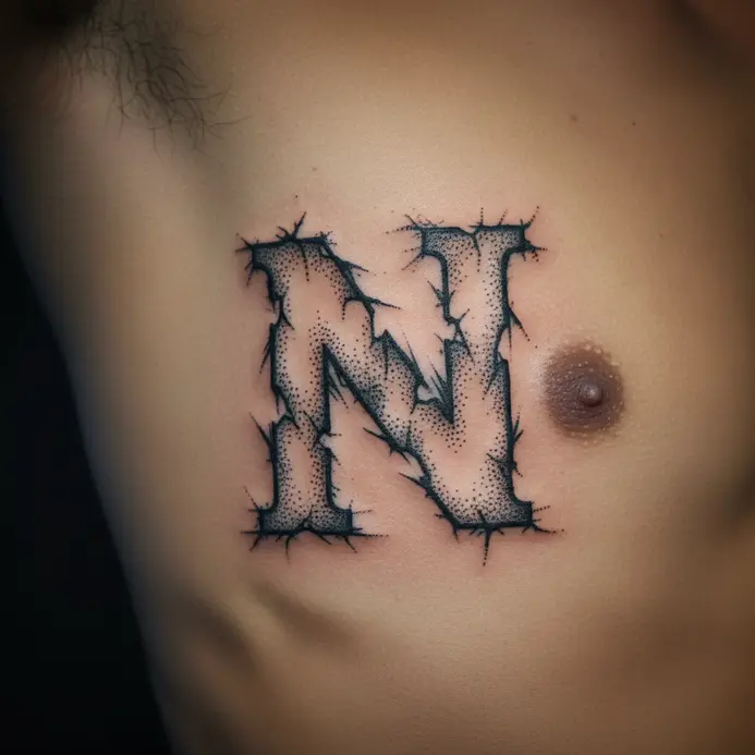 10 Letter N Tattoo Ideas - Artistic Haven